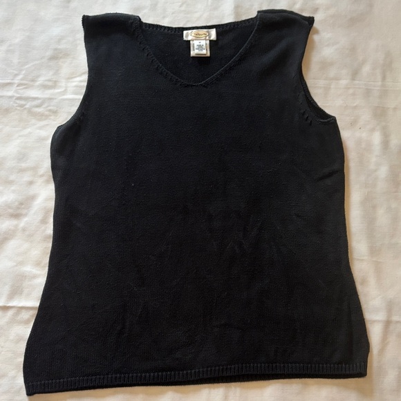 Talbots | Tops | Talbots Black Sleeveless Top | Poshmark